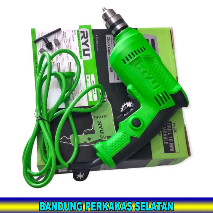 MESIN BOR CORDLESS TERMURAH RYU Mesin Bor Tangan Listrik RYU 370W ...