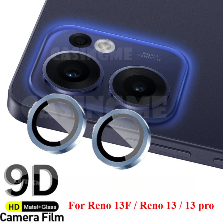 ฟิล์มเลนส์วงแหวนสำหรับ Oppo Reno 13F Reno 13 Pro 5G 2025กระจกเทมเปอร์ ...