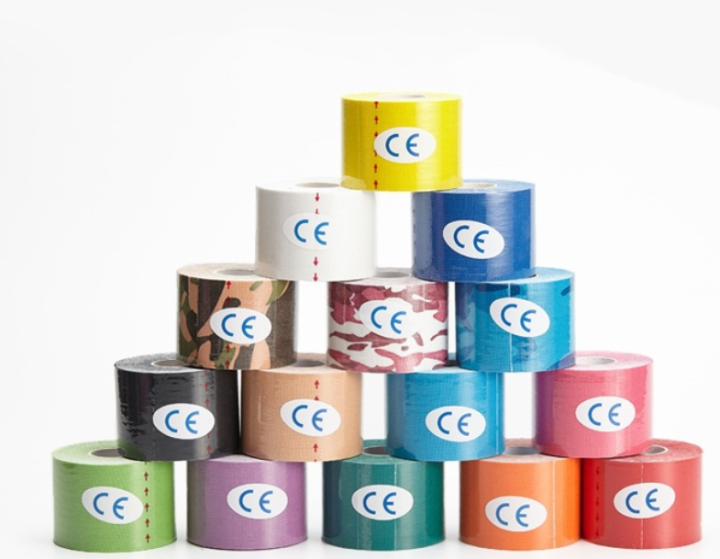 【Local seller】2.5cmx5m Kinesiology Tape Athletic Tape Sport Recovery ...