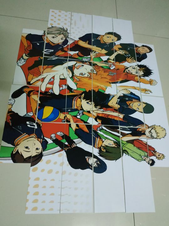 haikyuu wall decor puzzle poster | Lazada PH