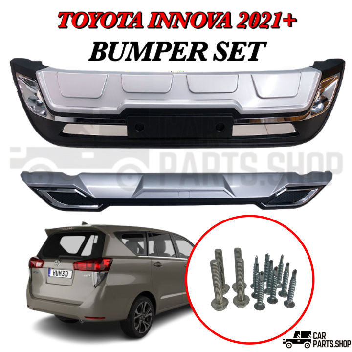 MCPA Toyota Innova 2021 2022 2023 Car Front and Rear Bumper Hood Grille ...