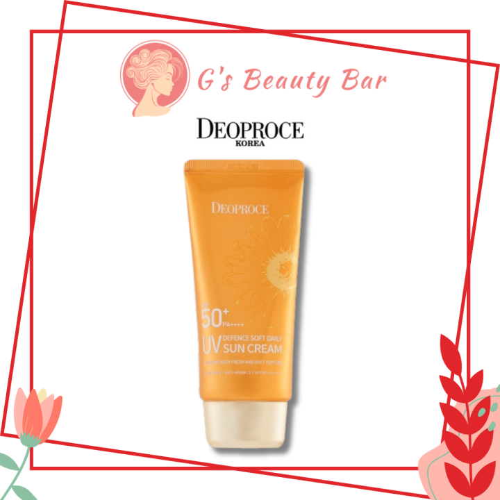 Deoproce UV Defence Soft Daily Sun Cream SPF 50+ PA++++ 70g | Lazada PH