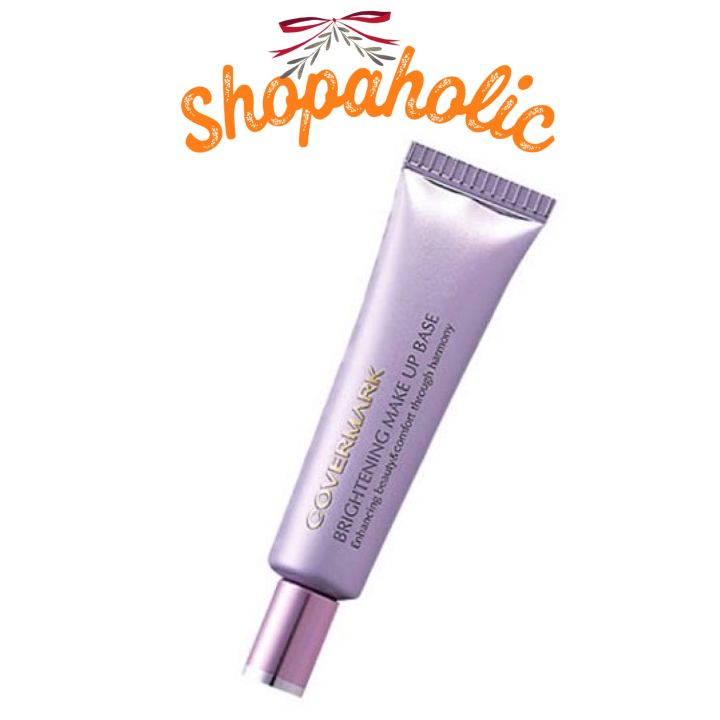 COVERMARK Brightening Makeup Base เมคอัพเบสที่ช่วยอำพรางรูขุมขน ปรับผิว ...