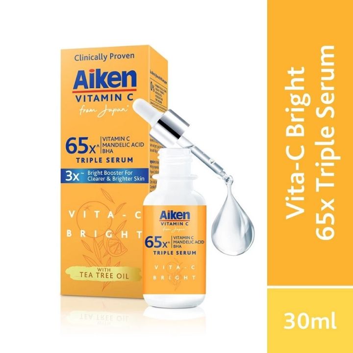 AIKEN Vita-C Brightening Serum 30ML | Lazada