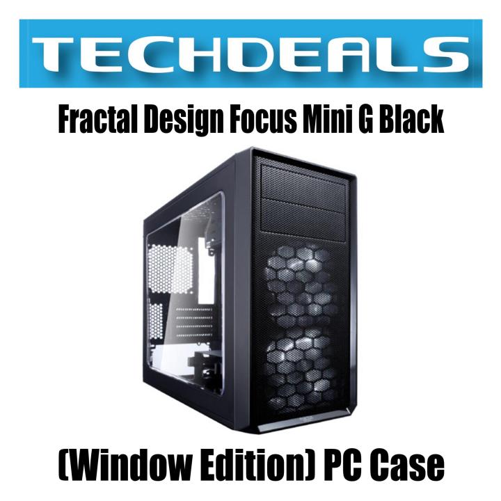 Fractal Design Focus Mini G Black (Window Edition) PC Case | Lazada ...