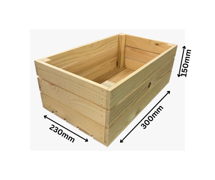 Wooden Classic Crate & Custom Sizing | Lazada