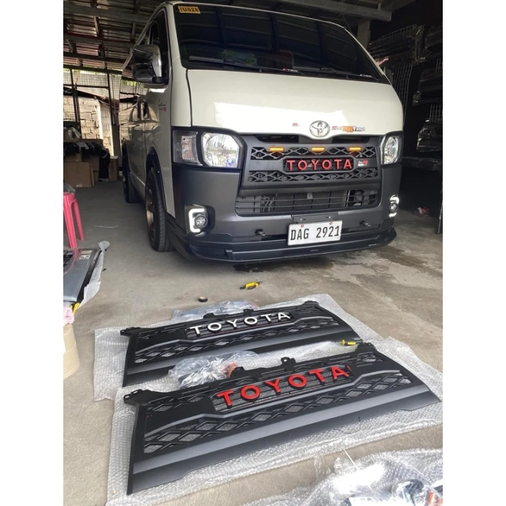 Toyota Hiace / Hi ace Commuter Decontent 2014 to 2026 GR Front Grill ...