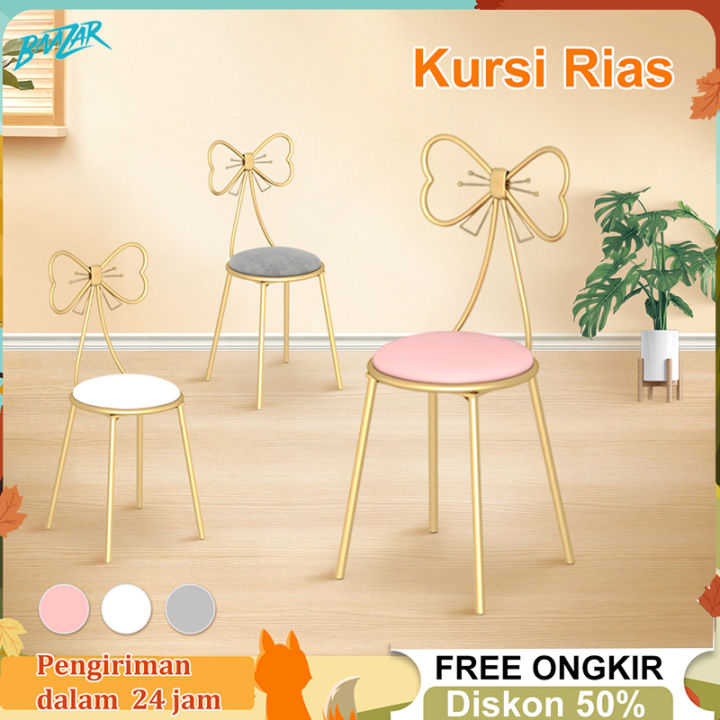 BMZAR Kursi Rias Kursi Kamar Dressing Stool Kursi Rias Kamar Tidur ...