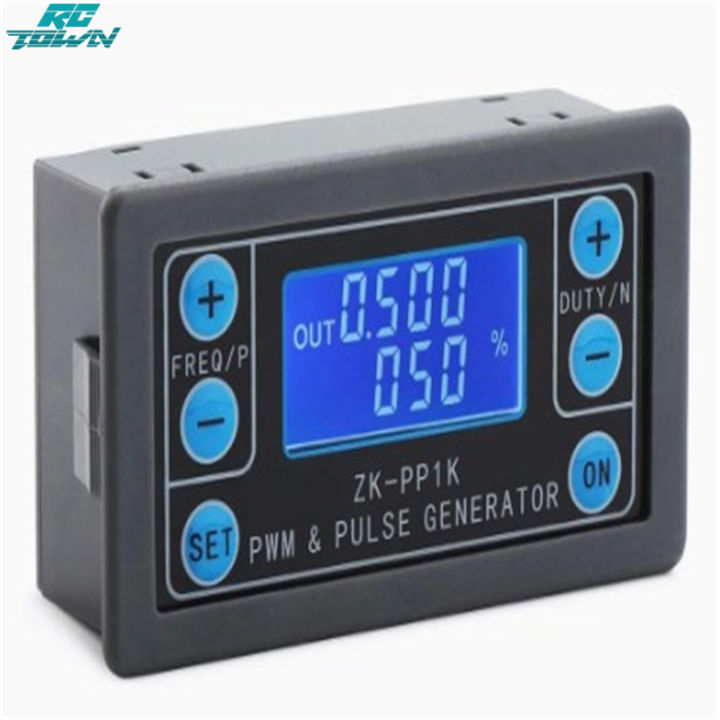 ZK-PP1K Dual Mode Signal Generator LCD PWM 1-Channel 1Hz-150KHz PWM Pulse Frequency Duty Cycle ...
