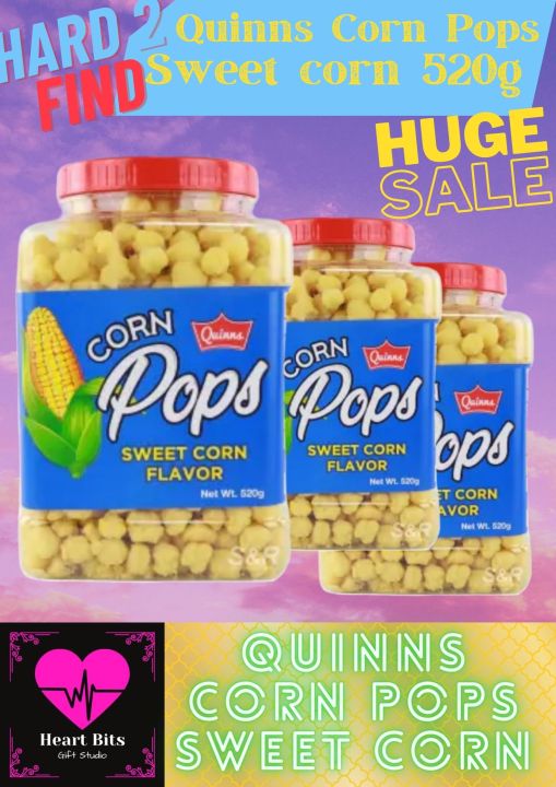 Quinns Corn Pops Sweet Corn Flavor | Lazada PH