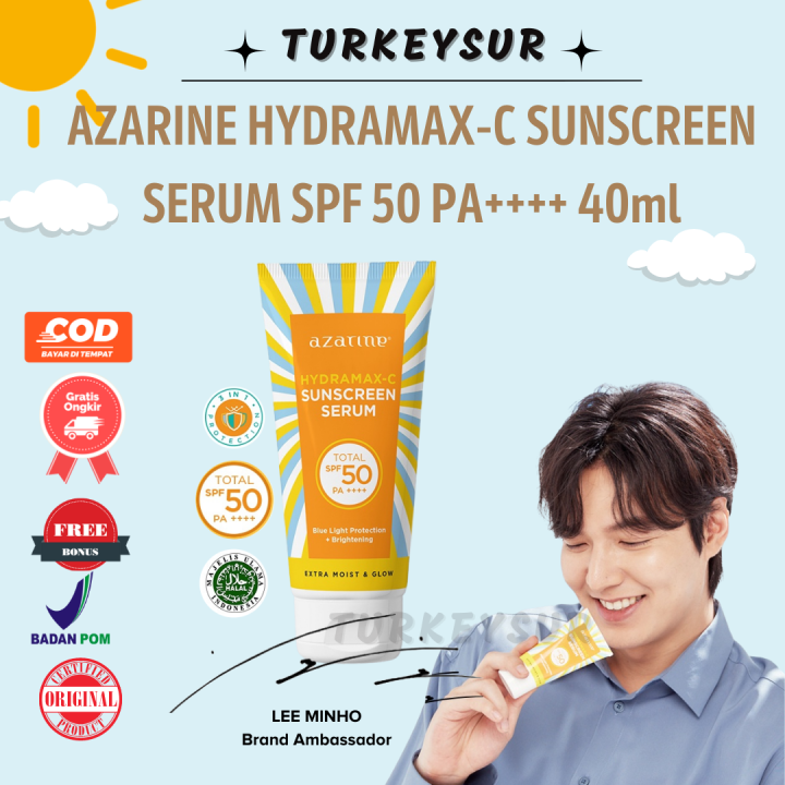 Azarine Hydramax-C Sunscreen Serum SPF50 PA++++ 40ml Azarine Azarin Hydramax-C Sunscreen Serum ...