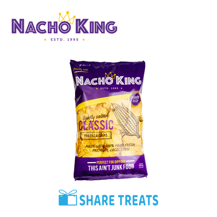 Nacho King Lightly Salted Classic 300g (Delivery) (SMS eVoucher ...
