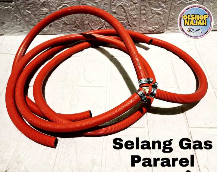 Selang Gas LPG Pararel Cabang 3 Panjang 3 Meter dengan Ukuran 150x75x75 ...