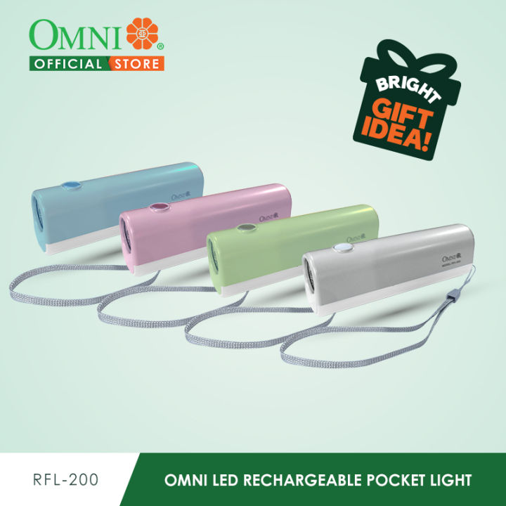 OMNI Candy LED Rechargeable Pocket Light - RFL-200 | Lazada PH
