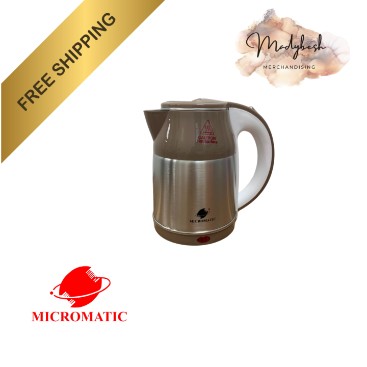Micromatic Electric Kettle 1.8Liters | Lazada PH