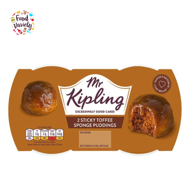 Mr Kipling Sticky Toffee Sponge Pudding 2X95g | Lazada.co.th