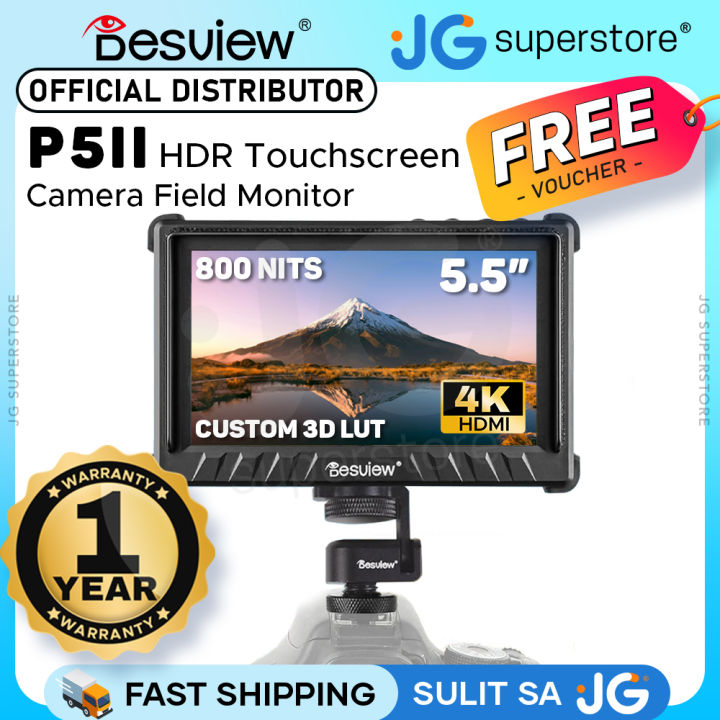 Desview / Bestview P5II 5.5-Inch HDR Touchscreen Camera Field Monitor ...