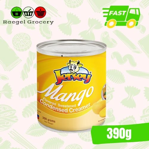 【Hot Sale】Jersey MANGO Condensed Milk 390g Ready To Use | Lazada PH