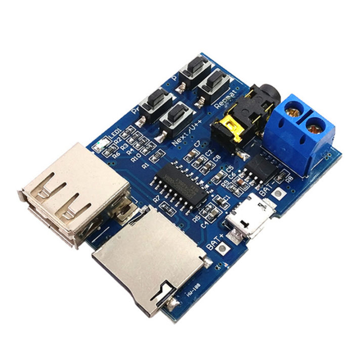 Mp3 nondestructive decoder board Built-in amplifier mp3 module mp3 ...