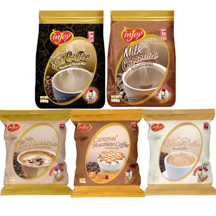 INJOY COFFEE VENDO POWDER 500G | Lazada PH