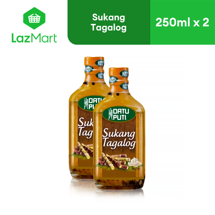 Datu Puti Sukang Tagalog 250ml - Pack of 2 | Lazada PH