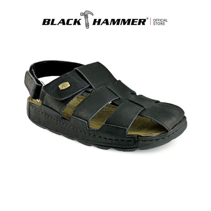 Black Hammer Men Genuine Leather Sandal BH2303-YSS | Lazada