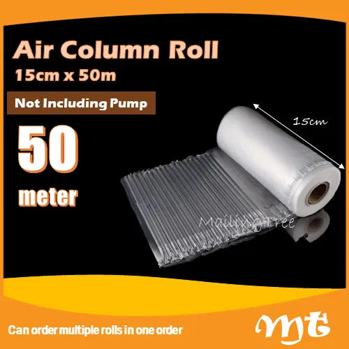 Inflatable Air Column Bubble Wrap - 15cm x 50m | Lazada