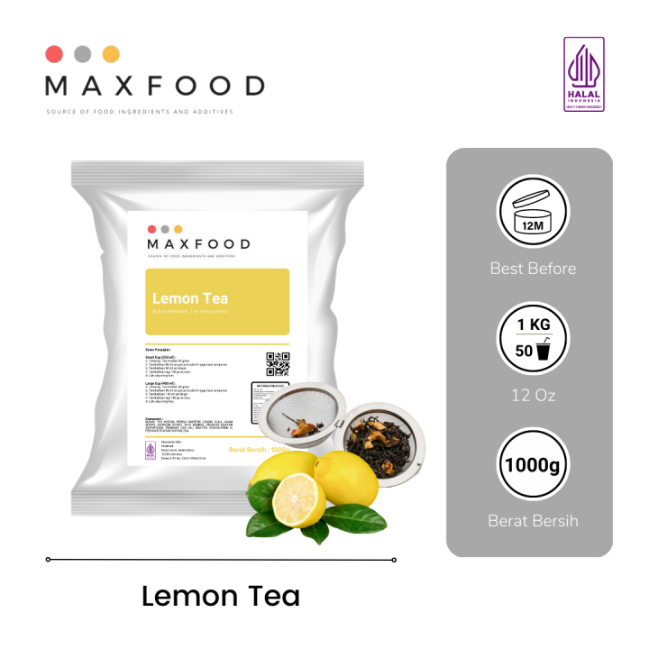Lemon Tea/ Teh Lemon/ Bubuk Minuman Rasa Teh Lemon/ Lemon Tea Powder 1 ...