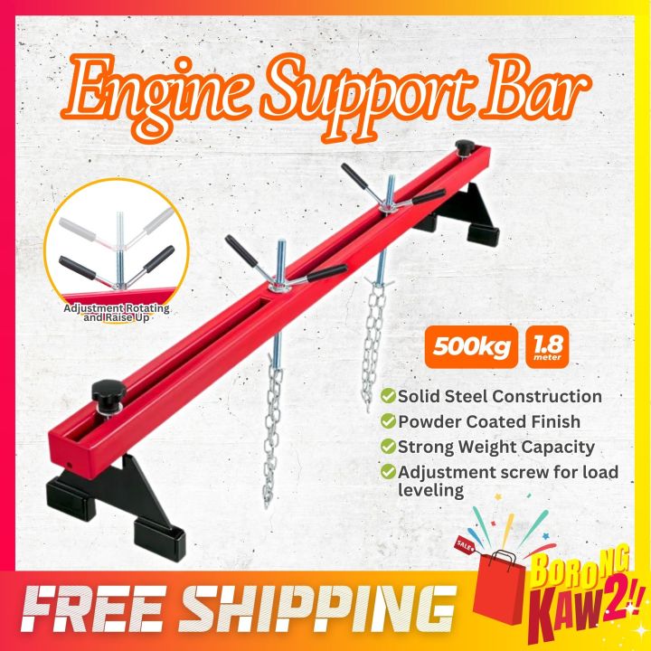 500kg Heavy Duty Engine Support Bar 1.8 Meter Support Tool Transverse ...