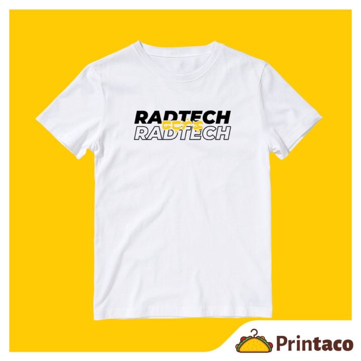 [COD] Printaco Radiologic Technology RadTech-Radtek Baybayin Translate Cotton Shirt | Lazada PH
