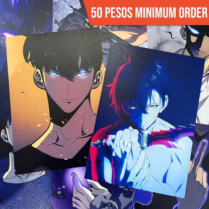 Solo Leveling Anime Art Prints / Mini Poster | Lazada PH