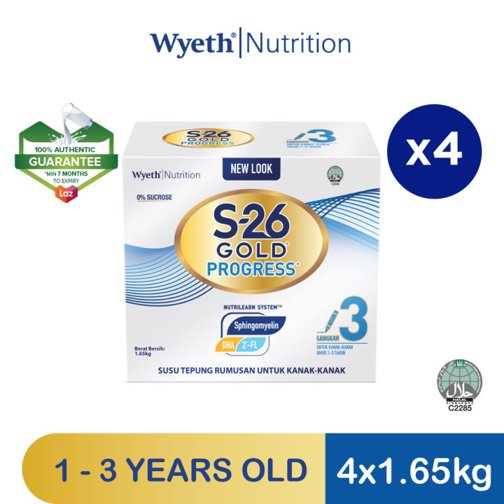 4x Gold Progress 1.65kg (Step 3) | Lazada