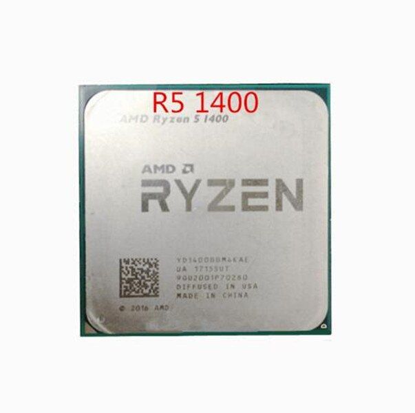 Amd ryzen 5 1400 r5 1400 3.2 ghz processador de cpu quad-core ...