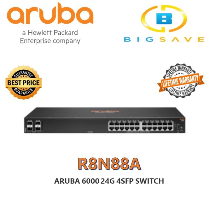 ARUBA R8N88A 6000 24G 4SFP SWITCH | Lazada
