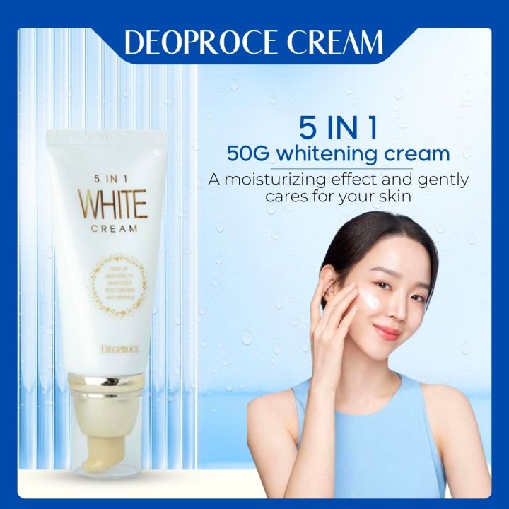 Deoproce multifunctional skin whitening cream 5 in 1 50g | Lazada PH