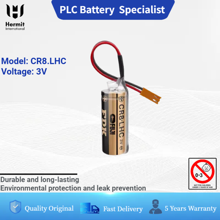 Sensor battery FUJI CR8.LHC lithium battery 3V Fanuc PLC battery | Lazada PH