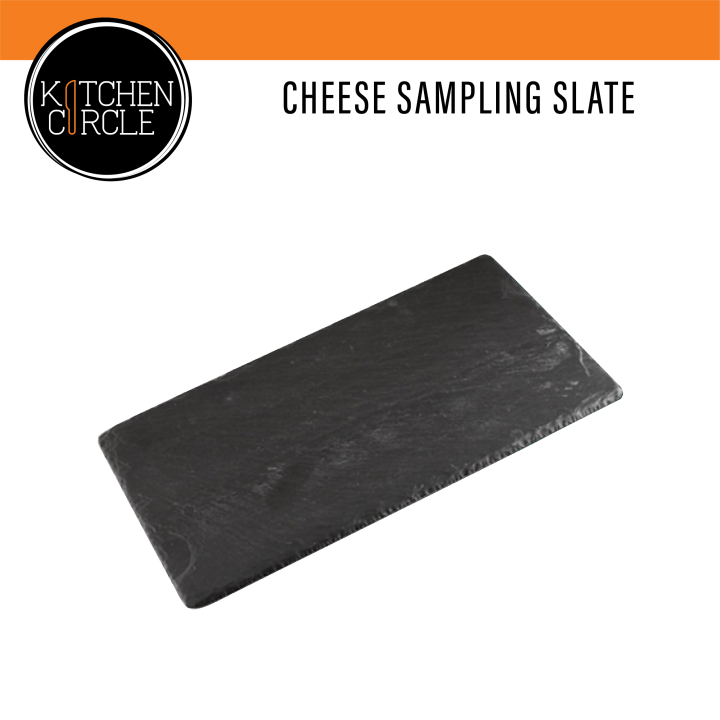 Kitchen Circle Cheese Plate / Cheese Sampling Slate / Food Plating ...