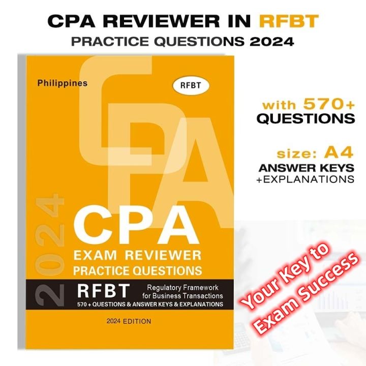 CPA Reviewer In RFBT Practice Questions Regulatory Framework for ...