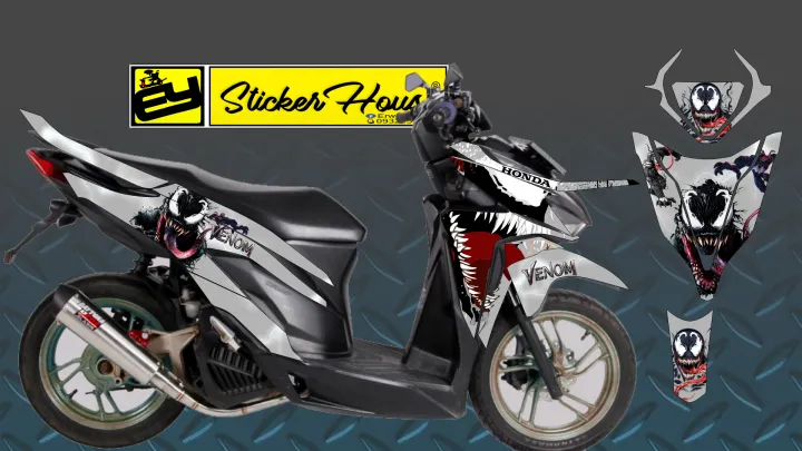 Honda CLICK version2 Decals Laminated | Lazada PH