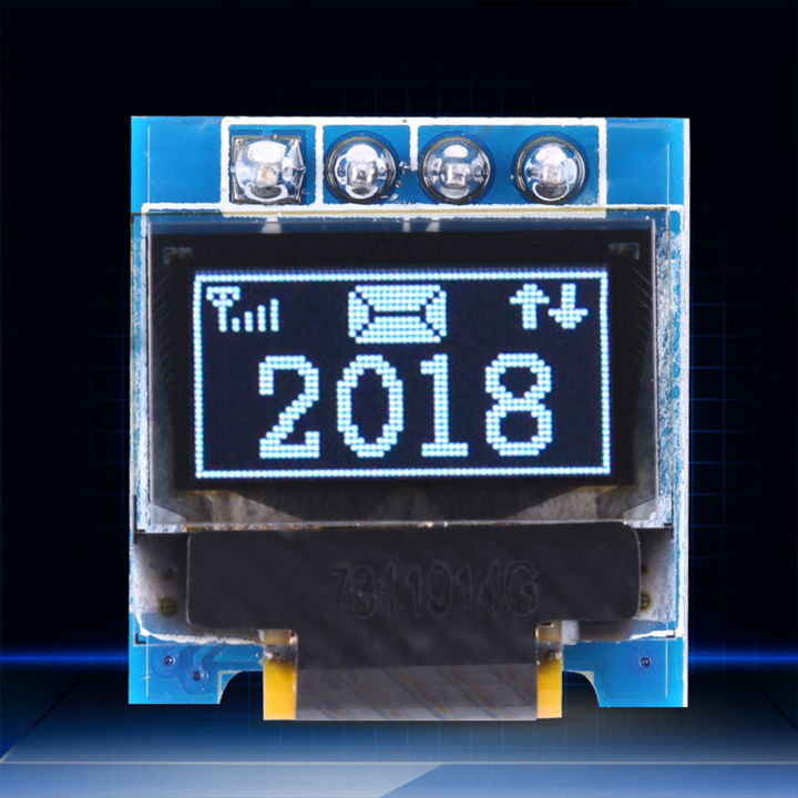 0.49 Inch Micro SSD1306 IIC I2C OLED Display Panel Module 4-pin White ...