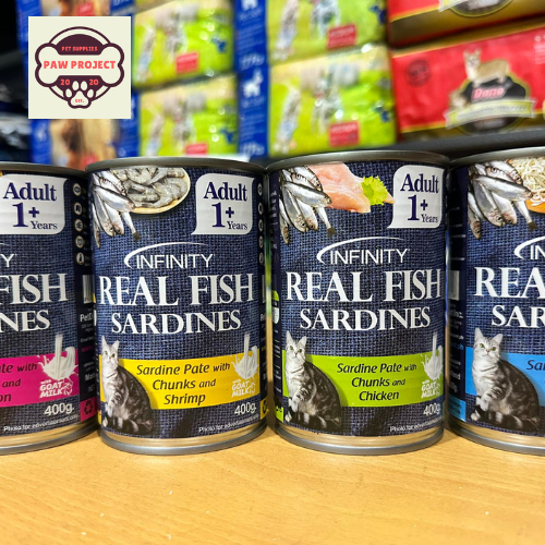Infinity Real Fish Sardines Cat Wet Food 400g | Lazada PH