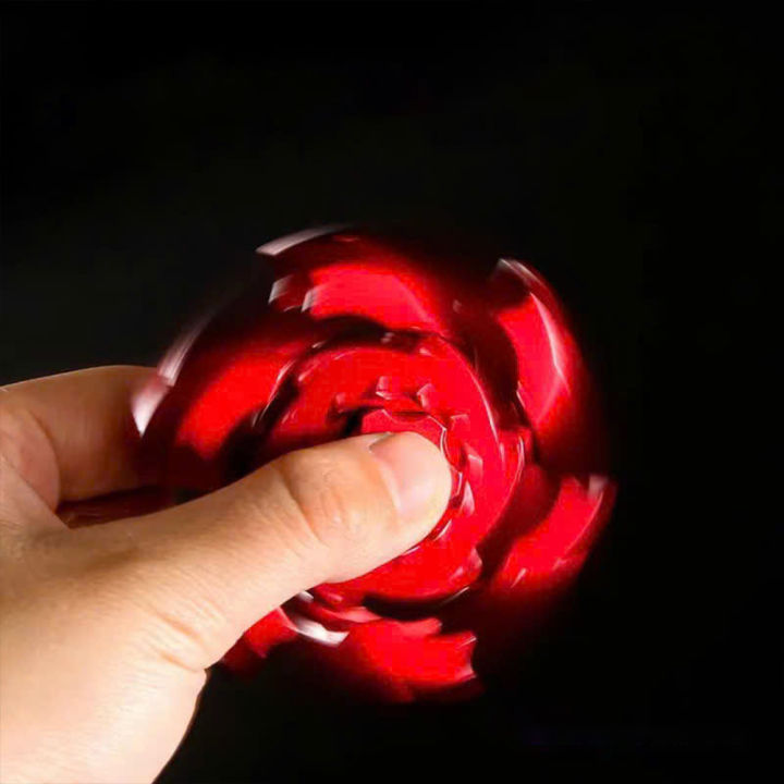 Fidget Spinner แบบเรืองแสง Hand Top Spinner ของเล่น EDC Fidget Spinner ...