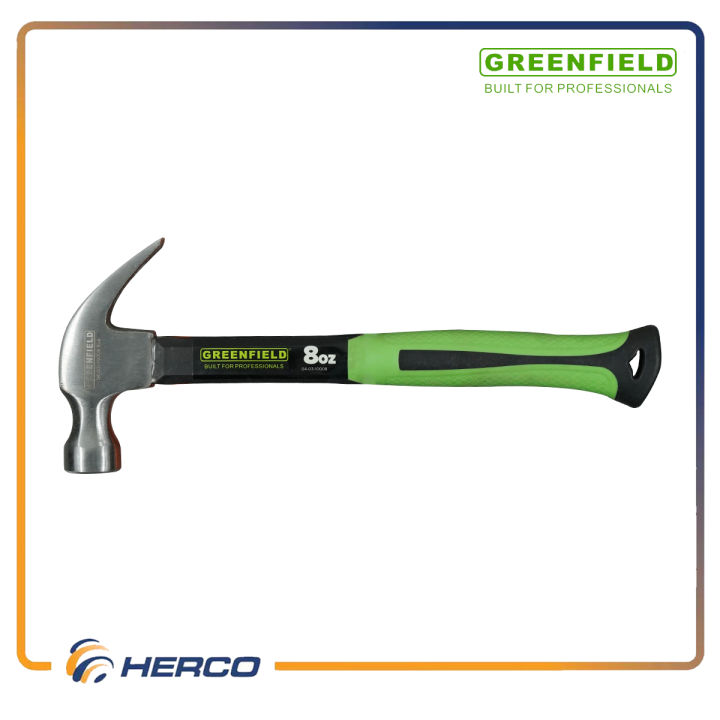 Greenfield Claw Hammer 8 Oz Fg | Lazada PH