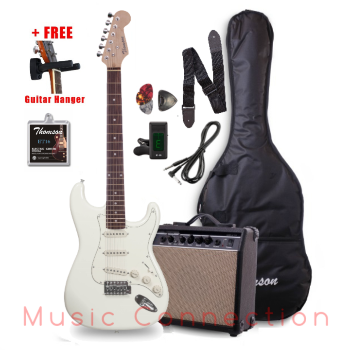 COMPLETE PACKAGE Thomson Stratocaster Electric Guitar | Lazada PH