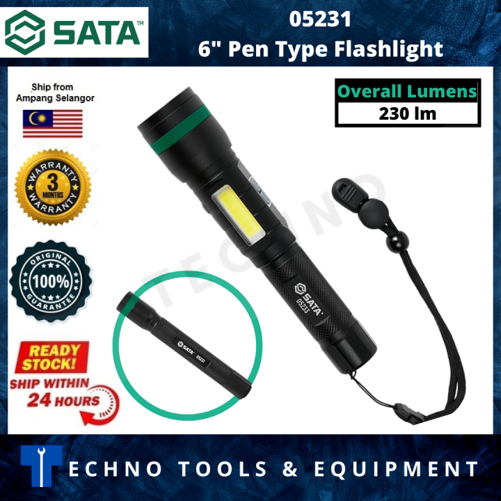 Sata Pen Type Flashlight - 05231 | Lazada