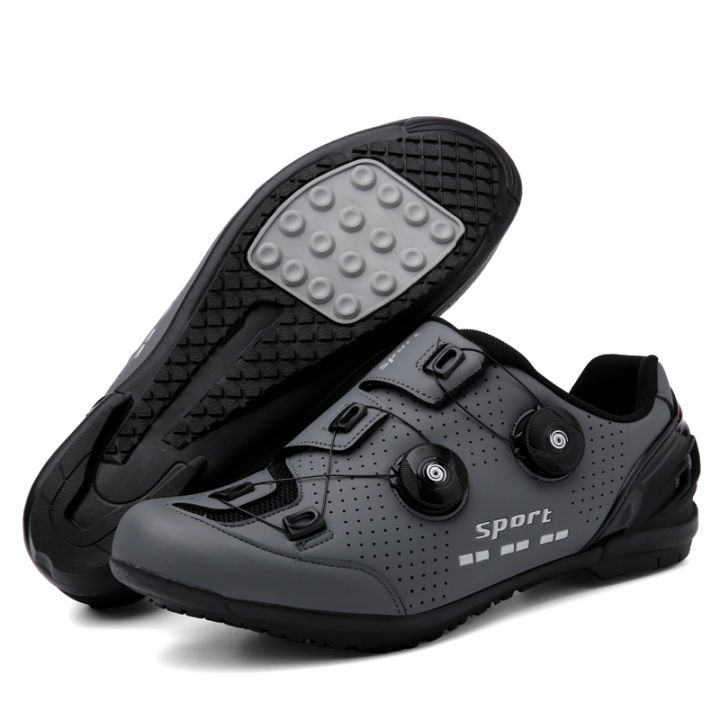 White Flat Pedal Non Cleat Cycling Shoes Sneaker Men Women Sport No ...