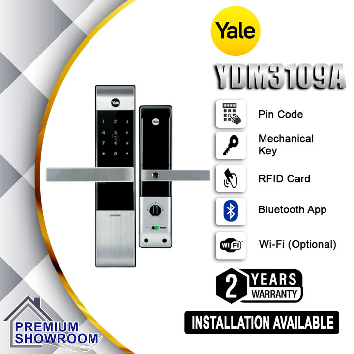 YALE YDM3109A Smart Door Lock | Lazada YALE YDM3109A Smart Door Lock | Lazada