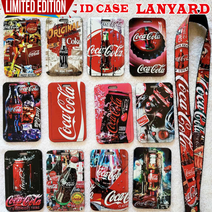 LIMITED EDITION COCA COLA ID LACE / COCA COLA LANYARD ID CARDS ID CASE ...