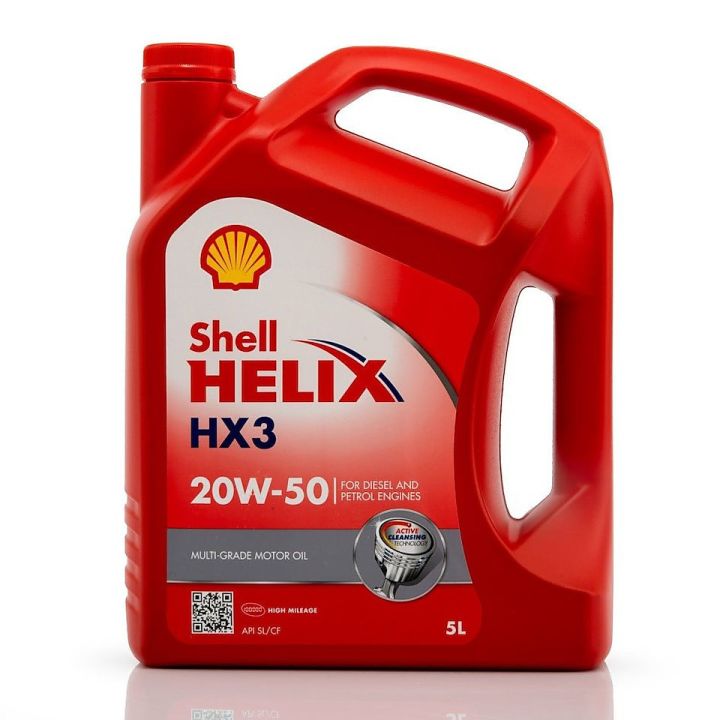 Shell Helix HX3 20W-50 | Lazada