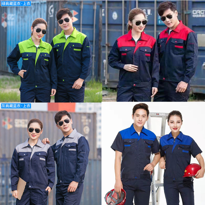 👷‍♂️👷‍♀️เสื้อช็อปช่าง เสื้อช่างแอร์ เสื้อshopช่าง เสื้อช่าง เสื้อเชิ้ต ...